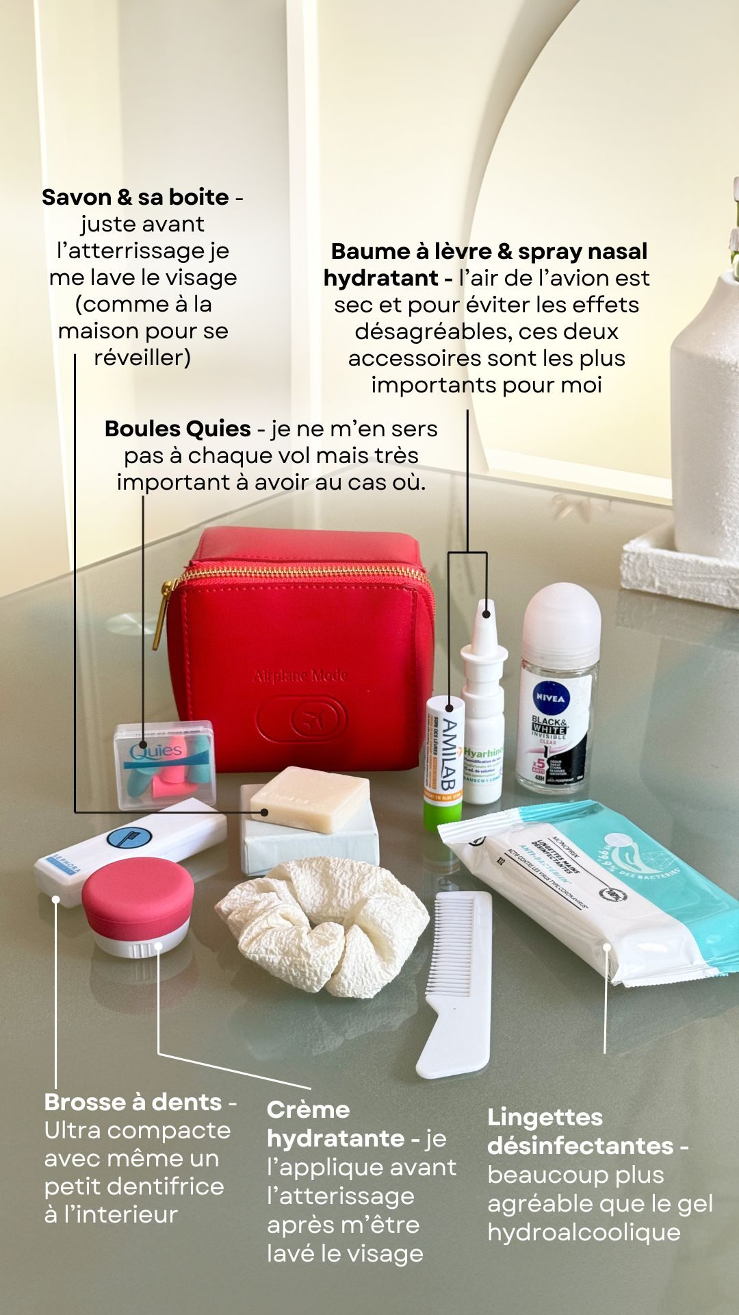 Kit voyage avion : Ne partez pas sans ces essentiels